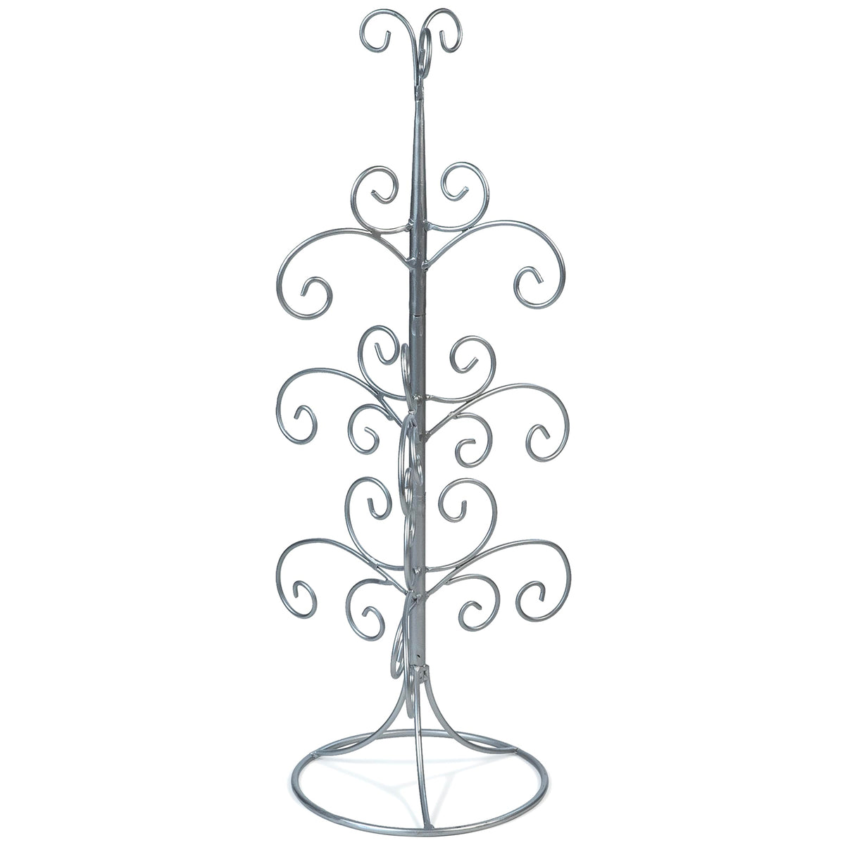 Red Co. 22” Metal Wire 4-Tier Ornament Display Tree Stand — Red Co. Goods